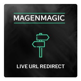 Live Url Redirect Extension For Magento